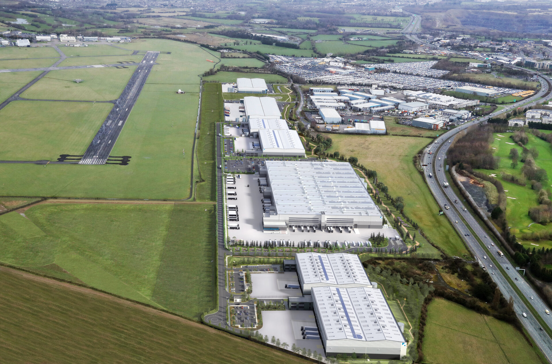 Mountpark completes 1.3 Million sq ft development at Baldonnell - Mountpark
